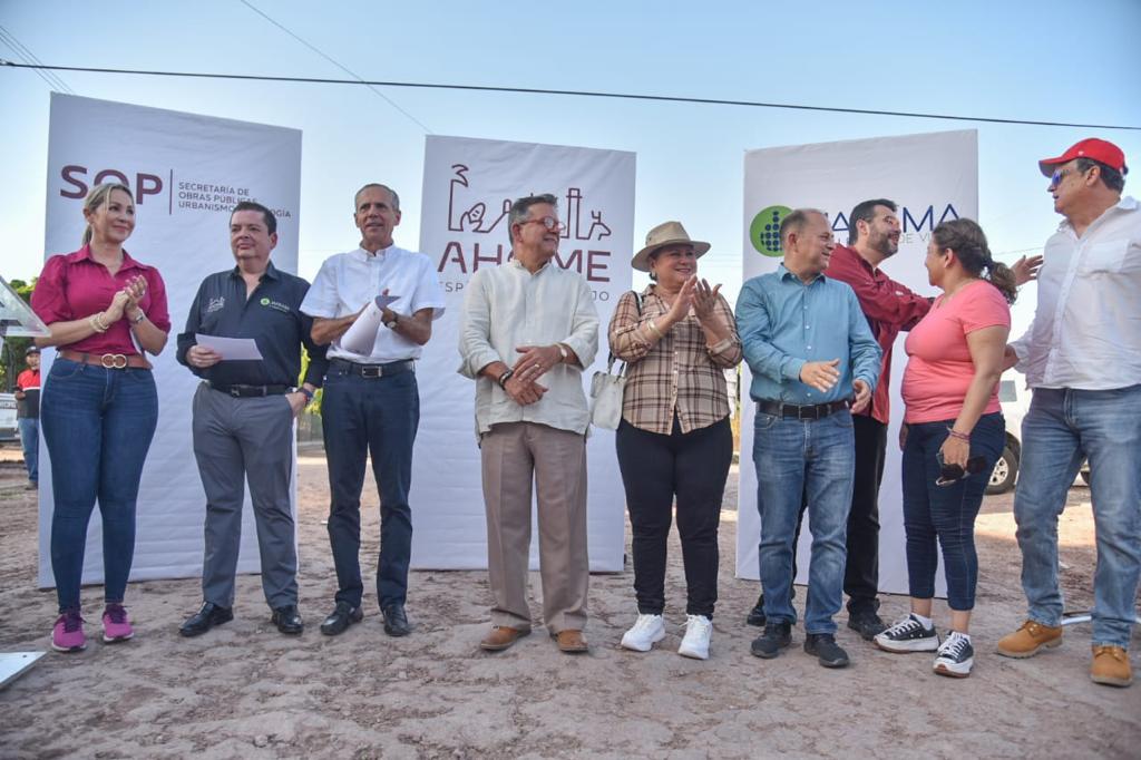 Alcalde de Ahome inaugura red de alcantarillado y entrega alumbrado ...