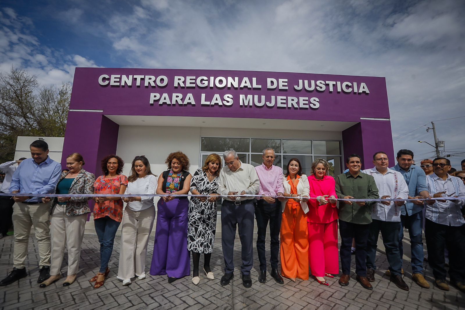 Rocha inauguró el tercer Centro de Justicia para las Mujeres, cumpliendo así su compromiso ...