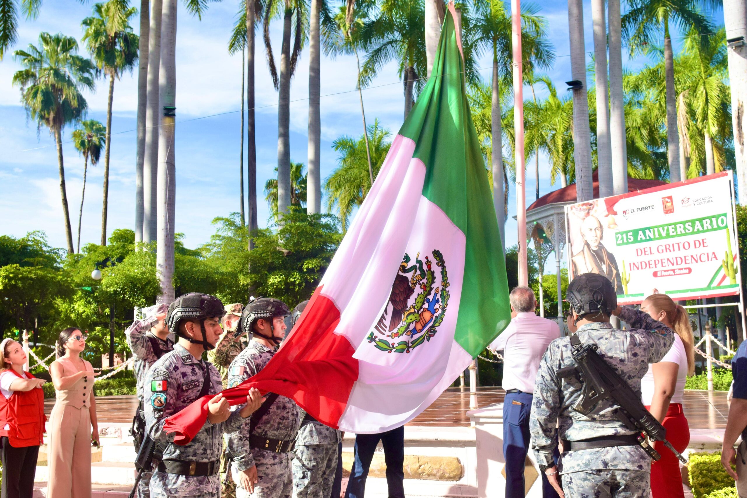 Gobierno de El Fuerte conmemora el 215 aniversario de la Independencia ...